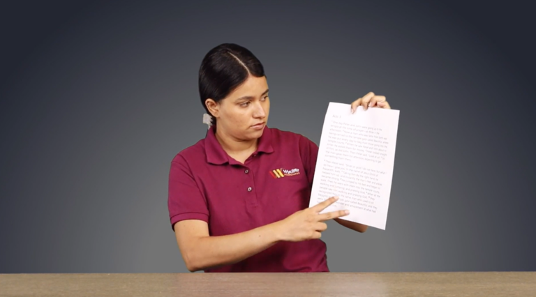 Sign Language Bible – A launching point for international sign language ...